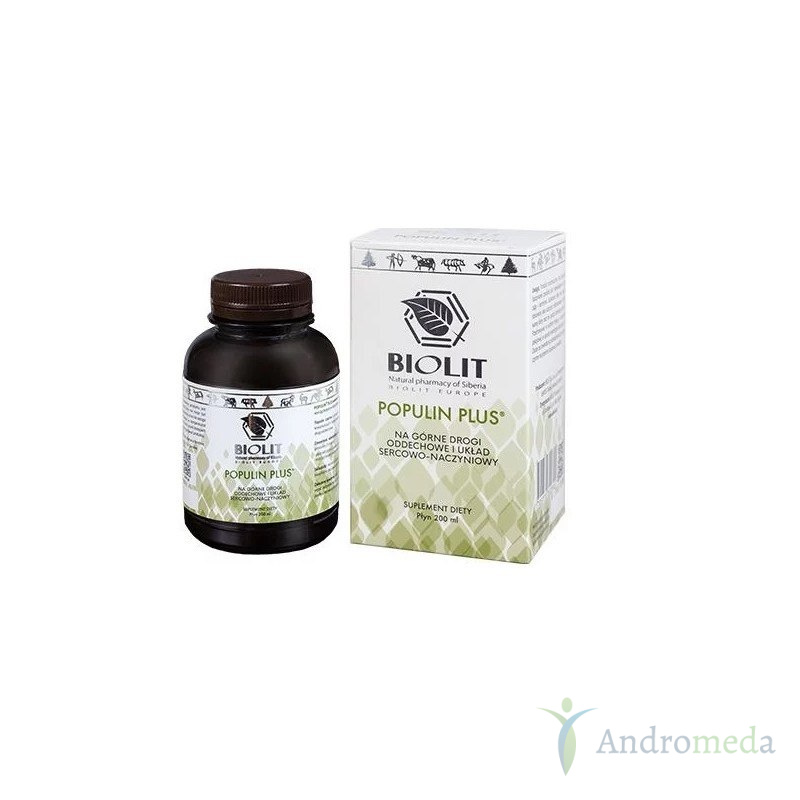 Populin Plus 200ml Biolit - Bio sklep Andromeda